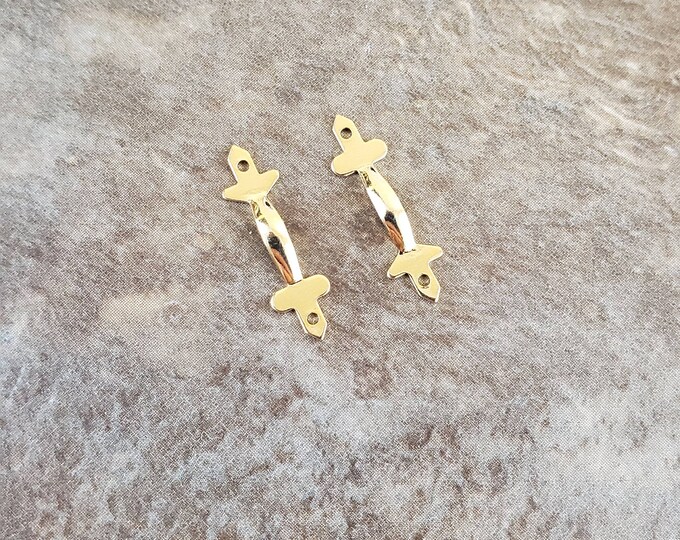 1:12 Scale Door or Drawer Pulls (2) Kit * Dollhouse Miniature * G Scale ...