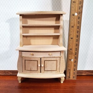 Dollhouse Hutch for Kitchen or Dining Room With Shelves 1:12 - Etsy
