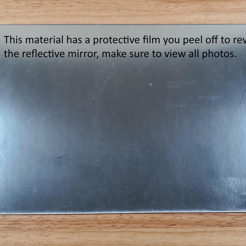 Adhesive Mirror - Etsy