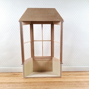 Dollhouse Bay Window Tall 1:12 Scale Miniature Floor to Ceiling DIY - Etsy