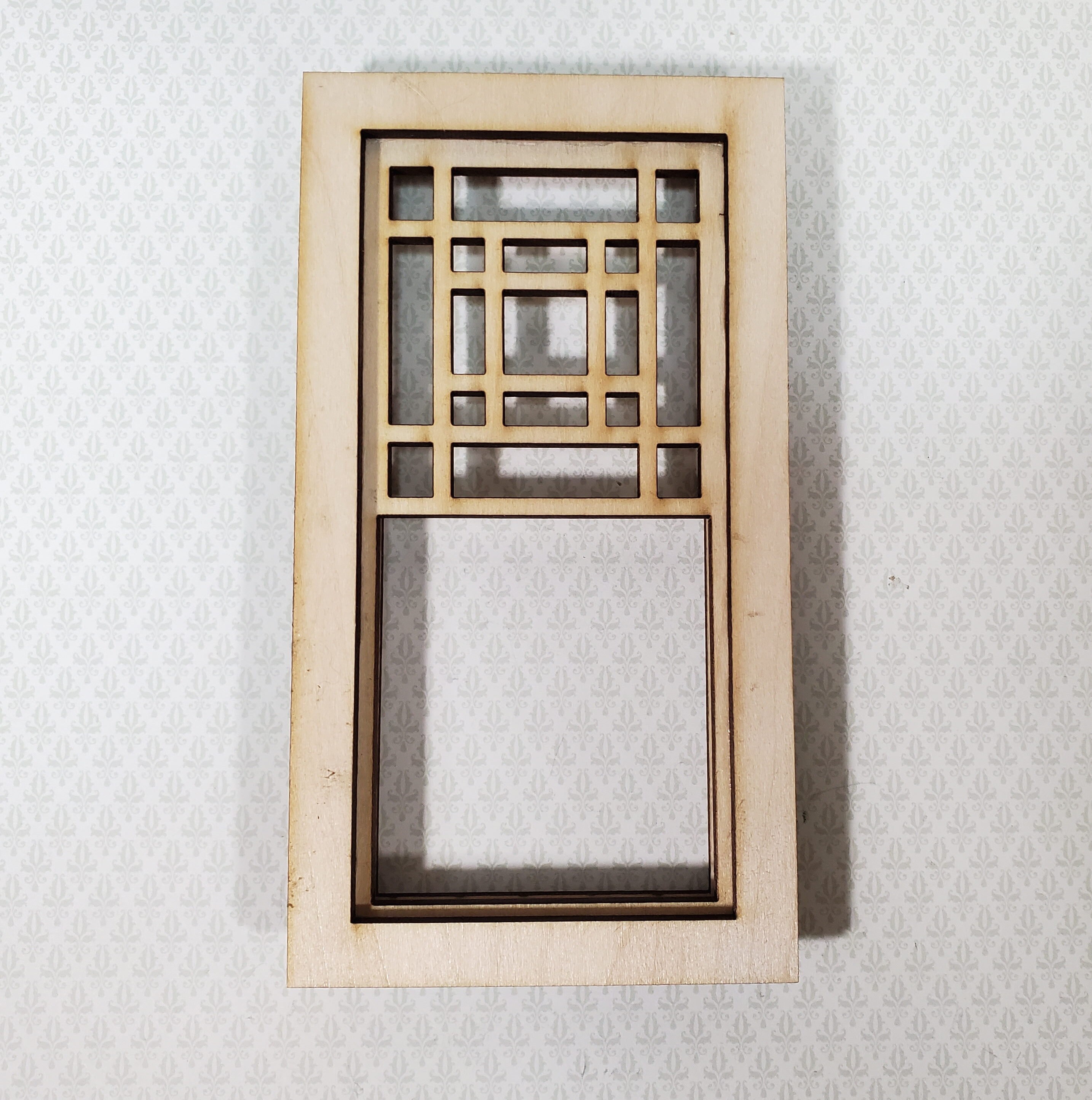 Dollhouse Window KIT DIY Prairie Style 1:12 Scale Miniature - Etsy