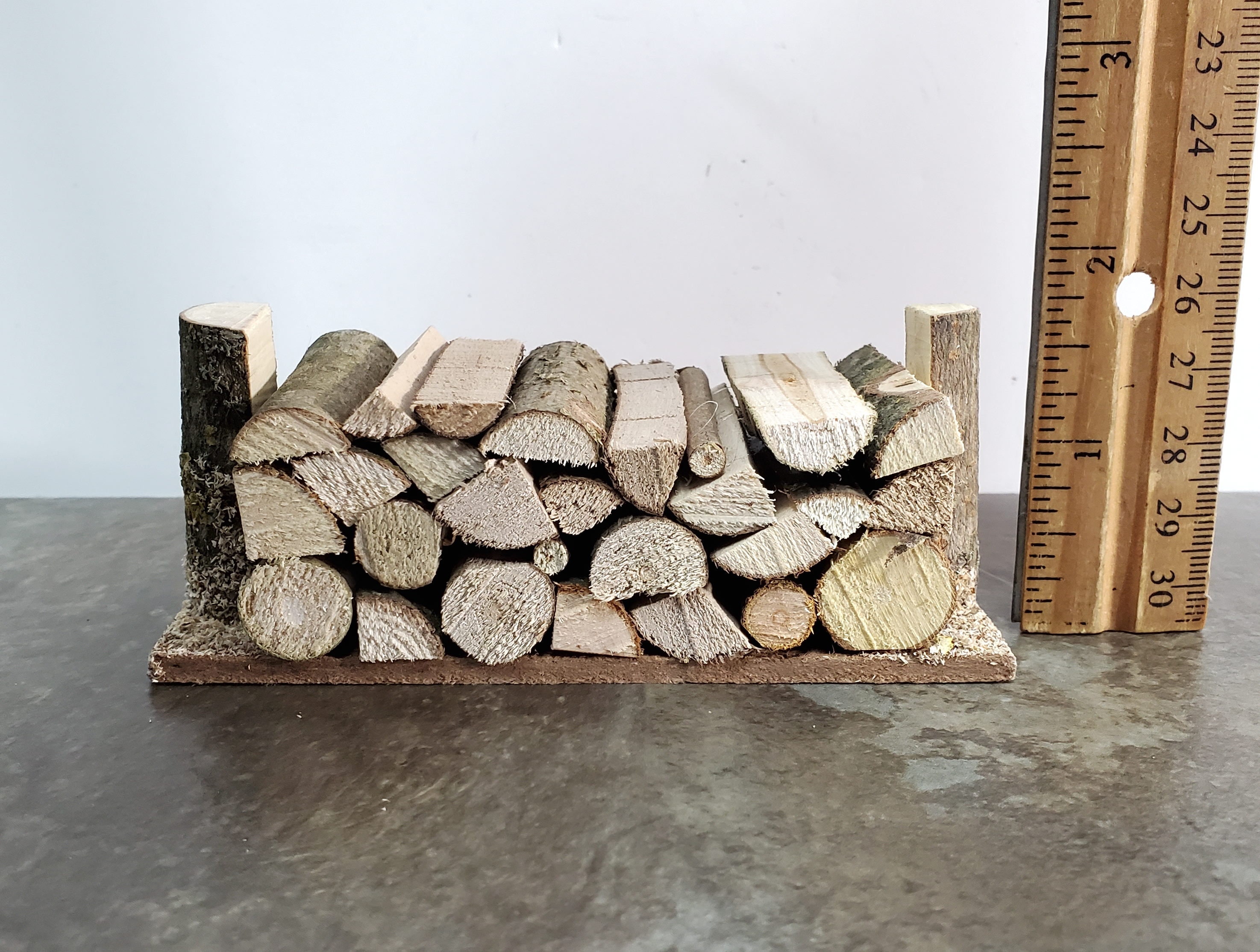 Miniature Stack of Split Logs Kindling for Fireplace Firewood | Etsy