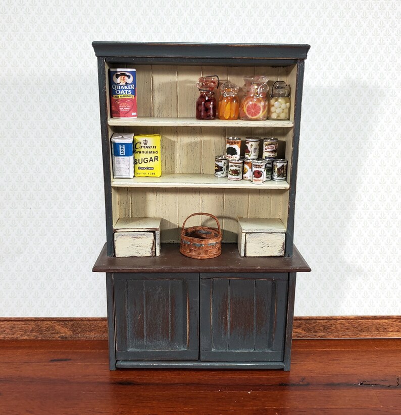 Miniature Canned Goods Old Fashion Grocery Store Cans 1:12 - Etsy