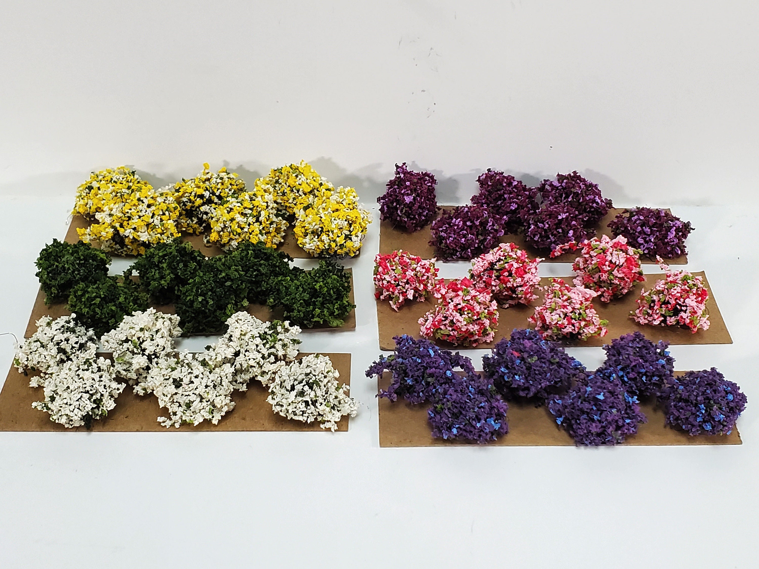 Miniature Prop Garden Shrub Green Small Bush Round Dollhouse - Etsy