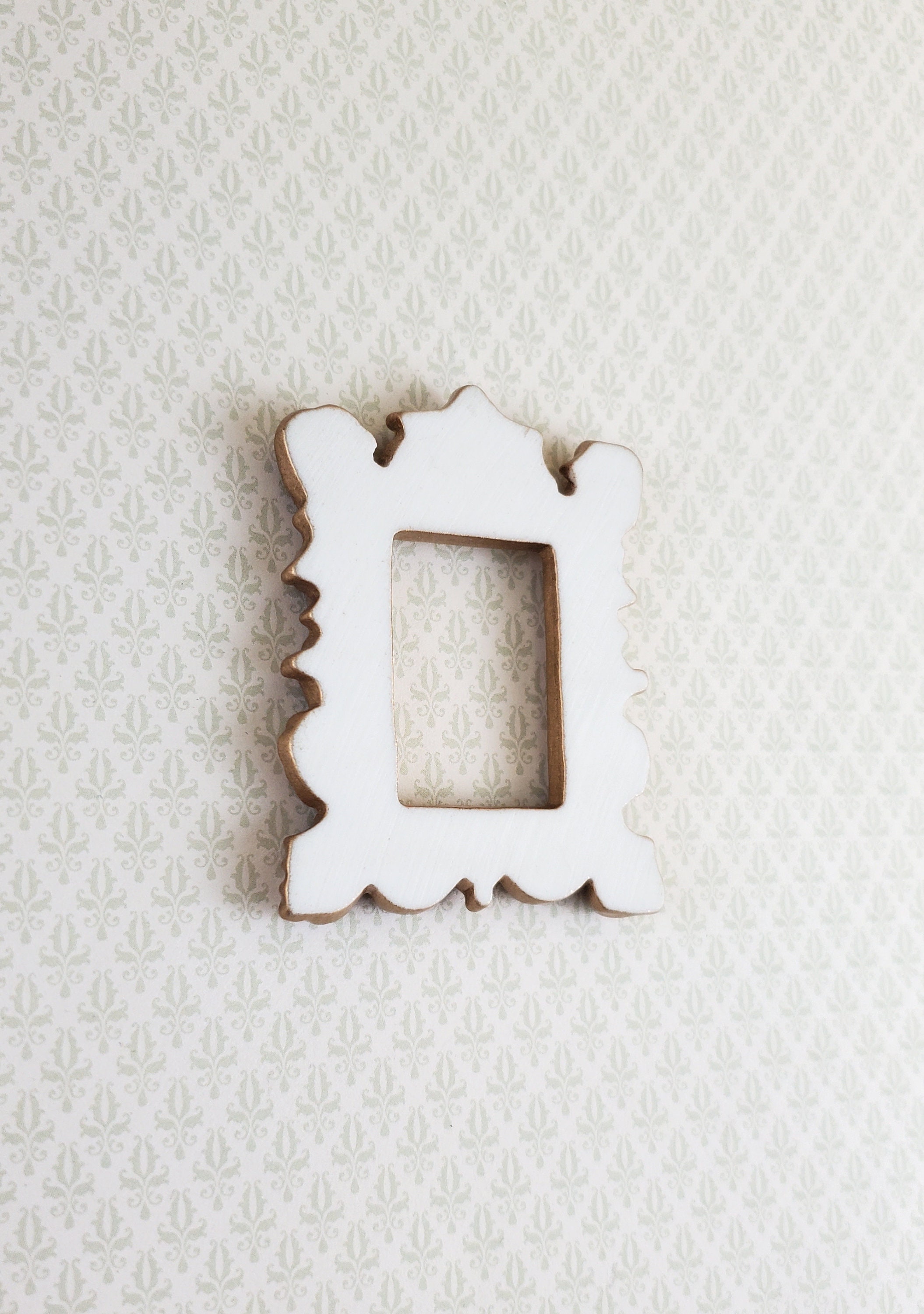 Dollhouse Miniature Small Picture Frame Fancy Gold for - Etsy