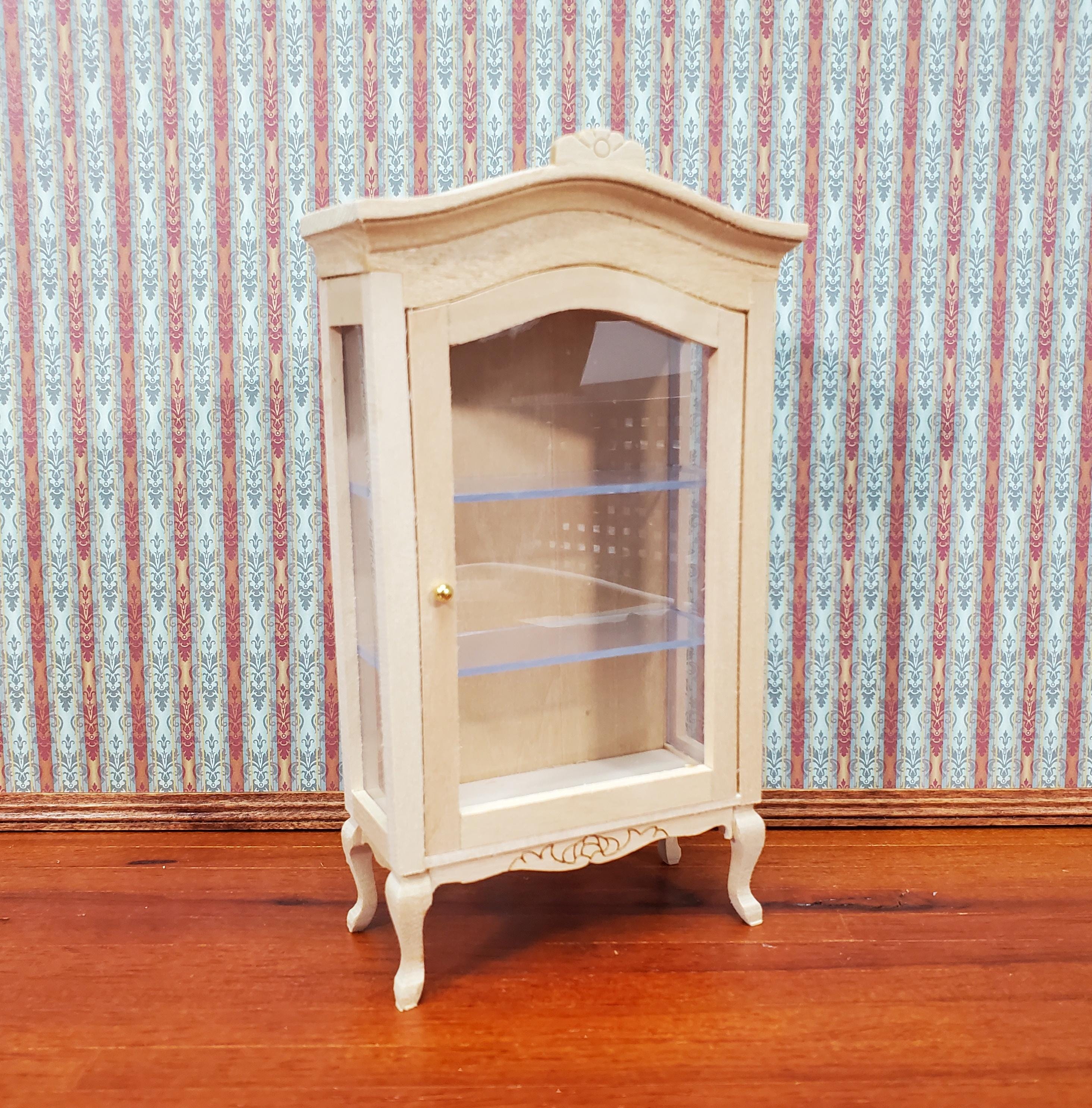 Unfinished curio cabinets store