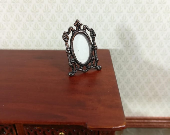 Dollhouse Miniature Small Picture Frame Victorian Style With Stand 1:12 ...