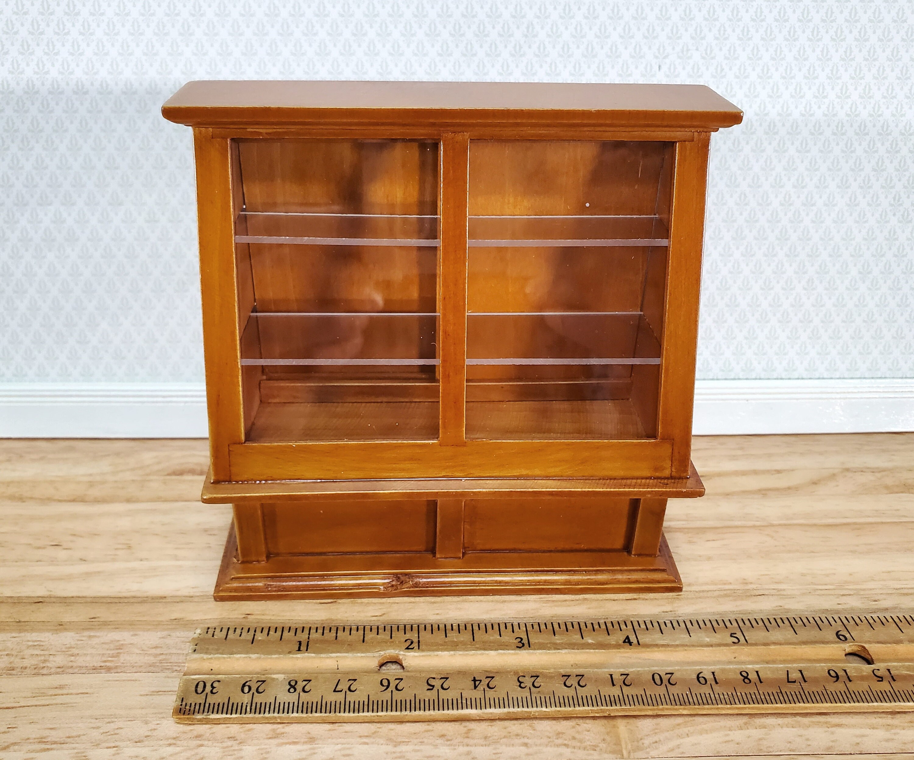 Dollhouse Miniature Tall Display Counter Cabinet for Bakery or | Etsy