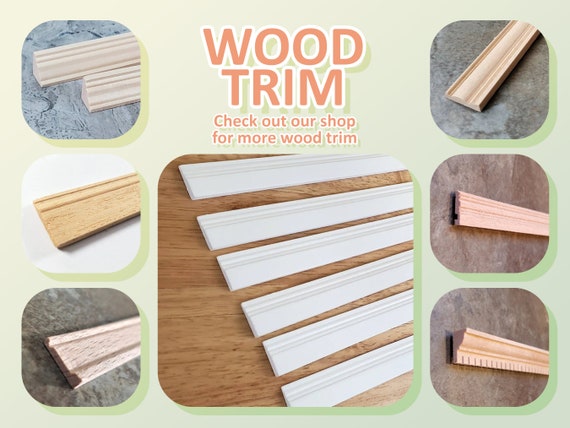 Dollhouse Rain Gutter Trim Molding Miniature Building 3 8 X 18 NE956 Etsy Australia