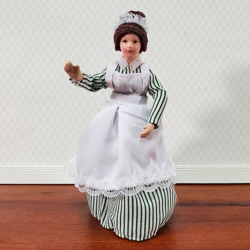 Maid Miniature Doll - Etsy UK