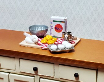 Dollhouse Bread X2 Round Loaves 1:12 Scale Food Kitchen Bakery - Etsy