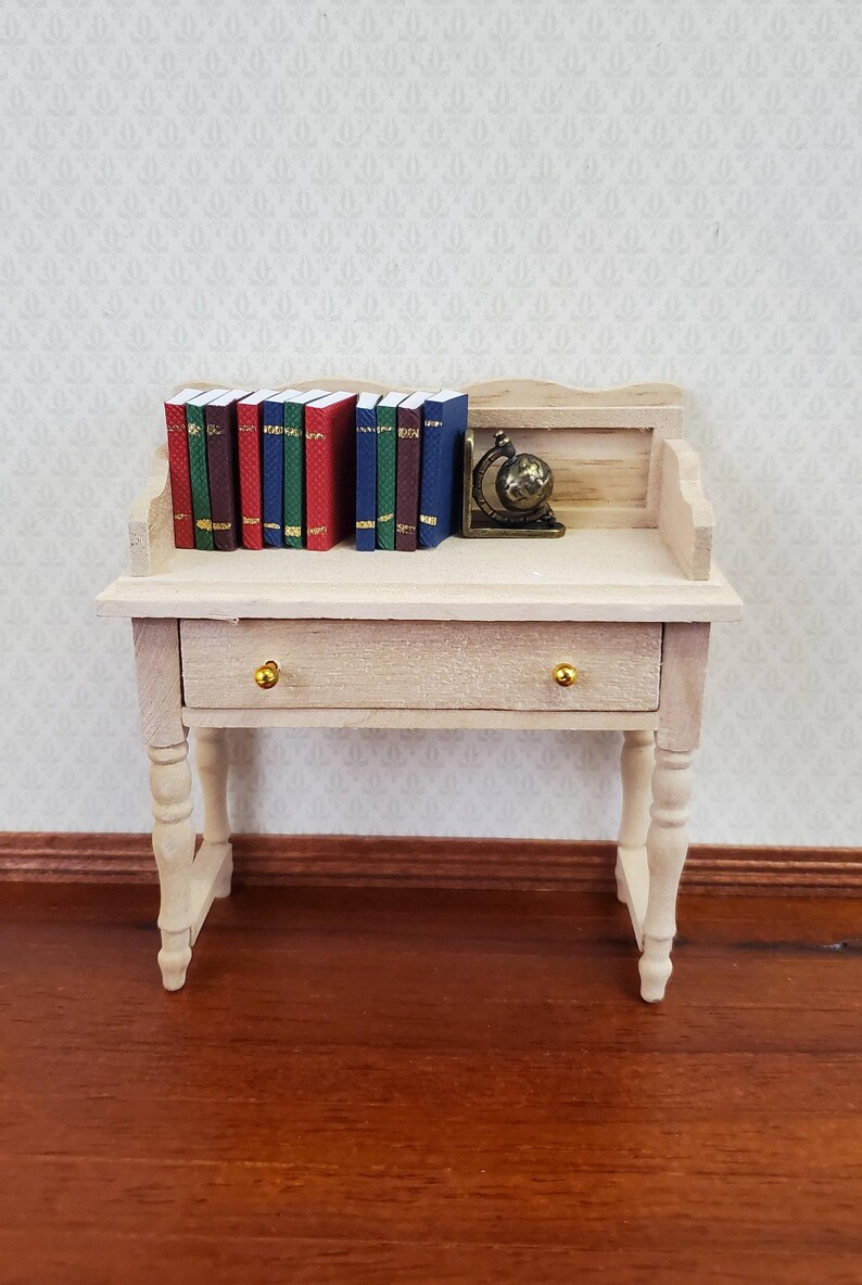 Dollhouse Miniature Books 12 Piece Book Set 7/8" Tall 1:12 Scale - Etsy