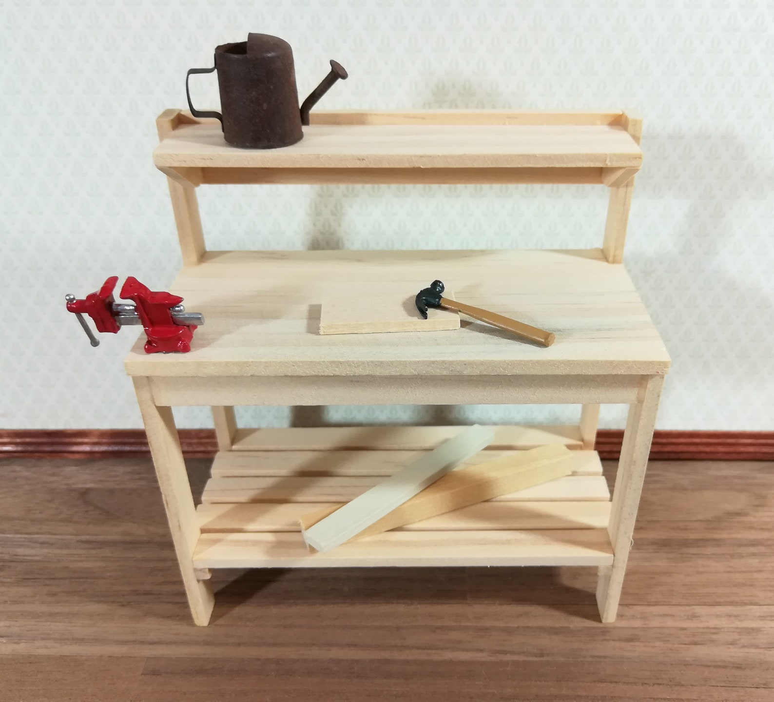 Dollhouse Miniature Claw Hammer 1:12 Scale Tool Painted Metal - Etsy