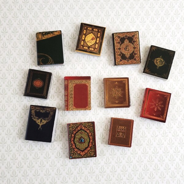 Miniature Books - Etsy