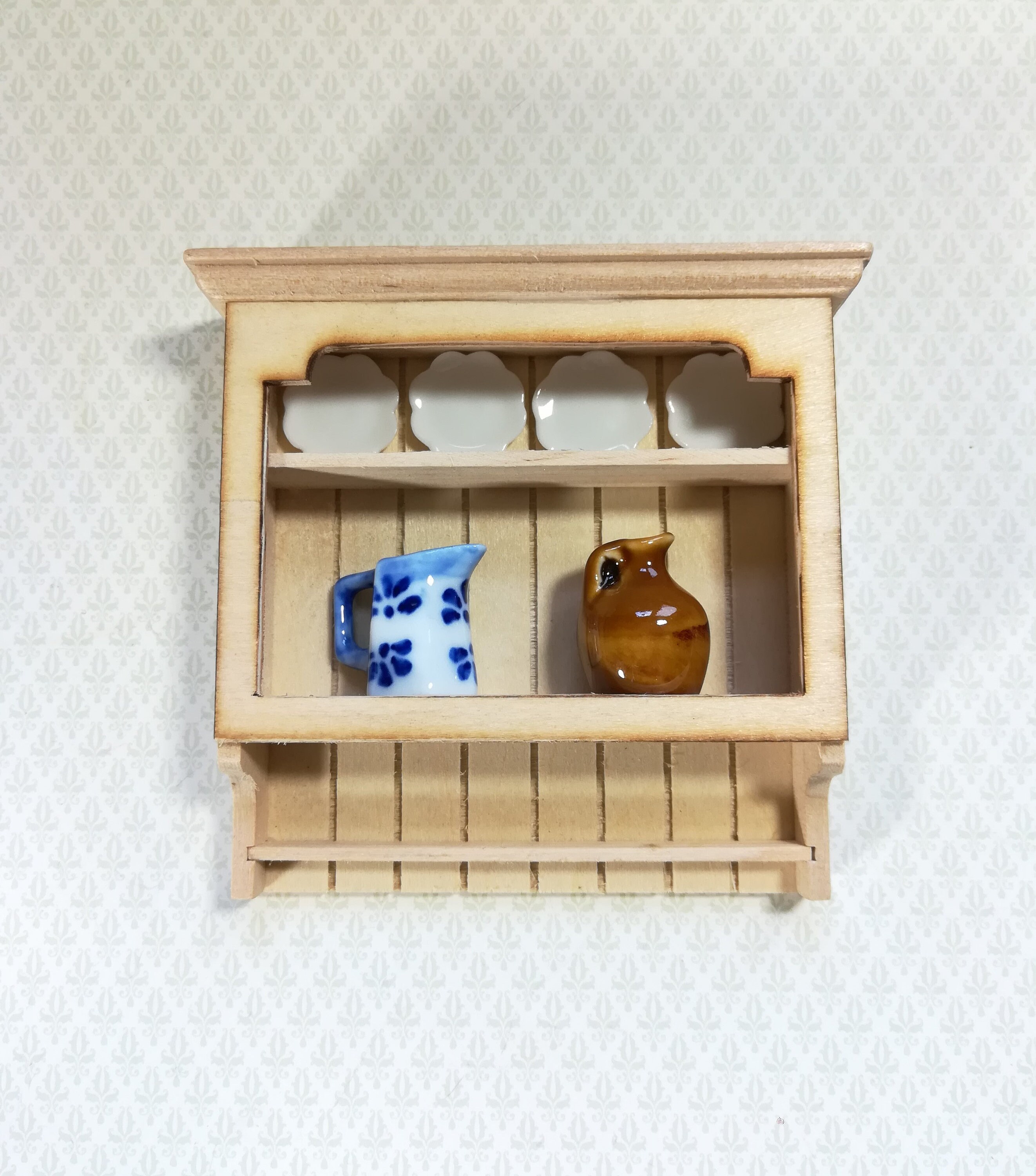 Dollhouse Miniature Hanging Shelf Kitchen or Bathroom 1:12 - Etsy Israel