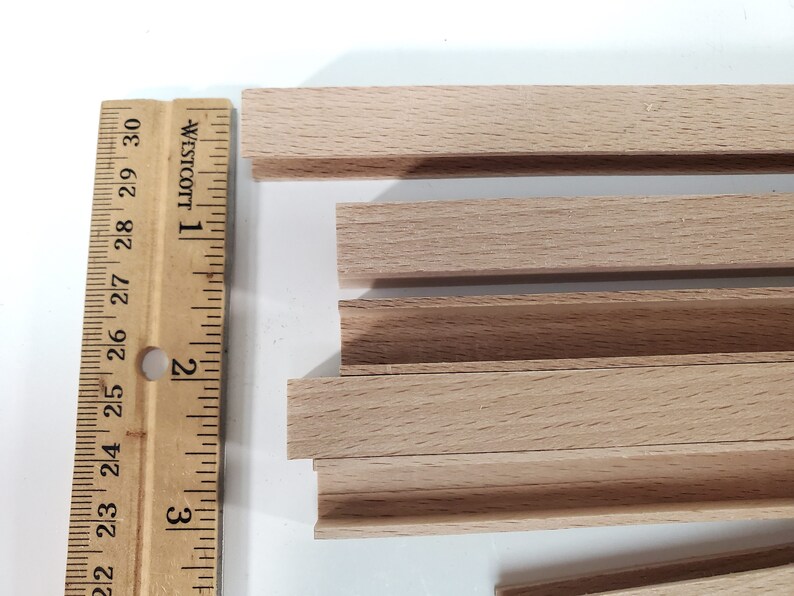 Miniature Channel Molding Wood Trim 1/2 Wide X 6 - Etsy