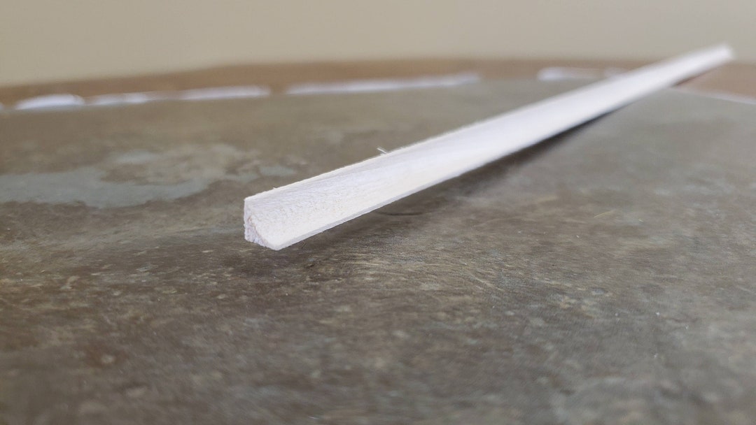 Dollhouse Miniature Cove Molding Trim Wood Strip 1/4 X 18 Long 1:12 ...
