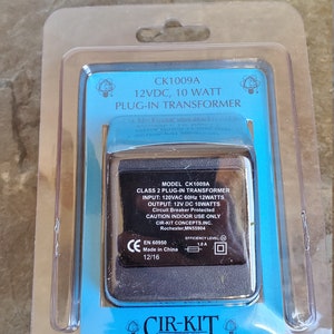 Dollhouse Miniature Transformer Cir-kit 10 Watt for Wiring 16 - Etsy