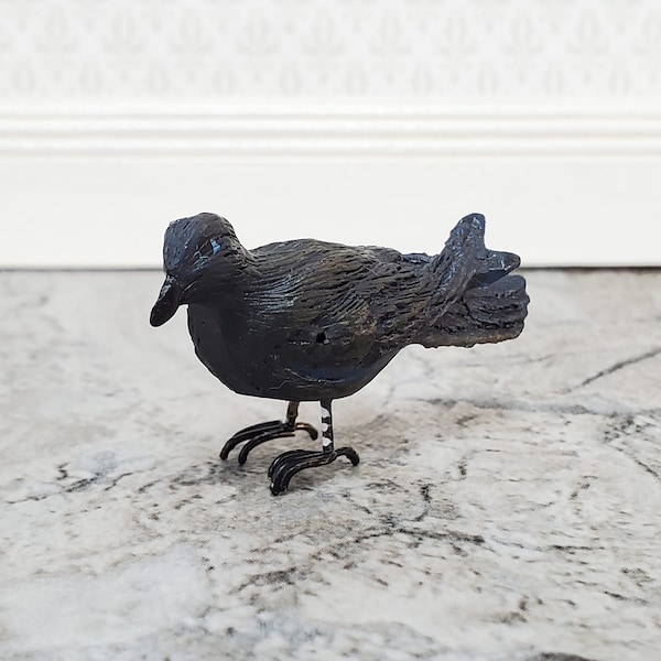 Miniature Crow - Etsy