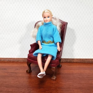 Dollhouse Woman Modern Doll Mom Mother Poseable 1:12 Scale - Etsy