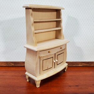 Dollhouse Hutch for Kitchen or Dining Room With Shelves 1:12 - Etsy