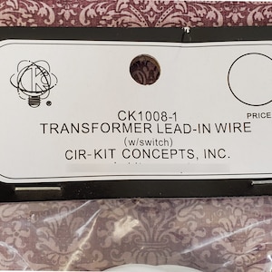 Dollhouse Transformer Lead in Wire for Copper Tape Wire by Cir-kit ...