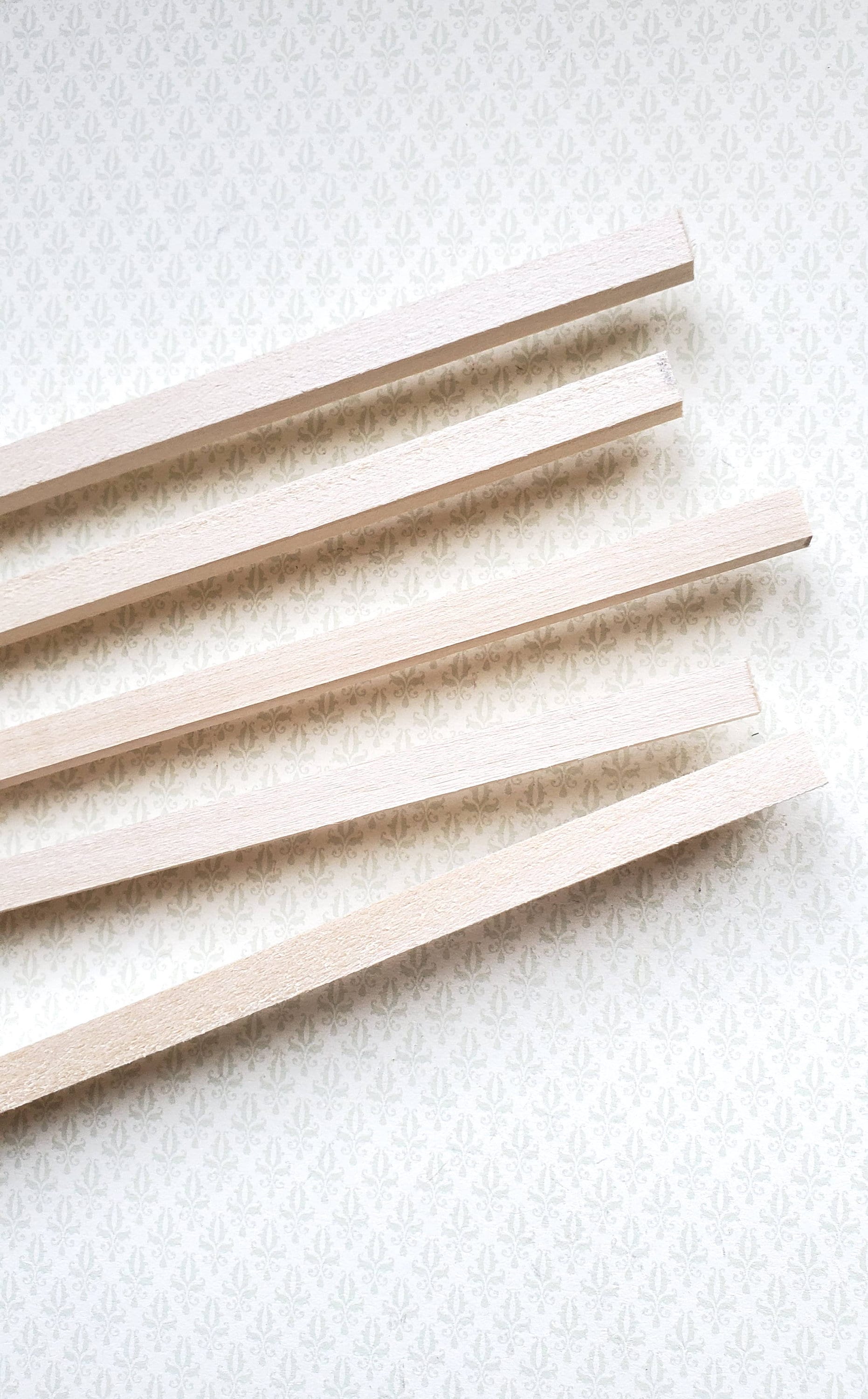 Dollhouse Miniature Wood Beams Posts 1/4 X 1/4 X 18 Long - Etsy