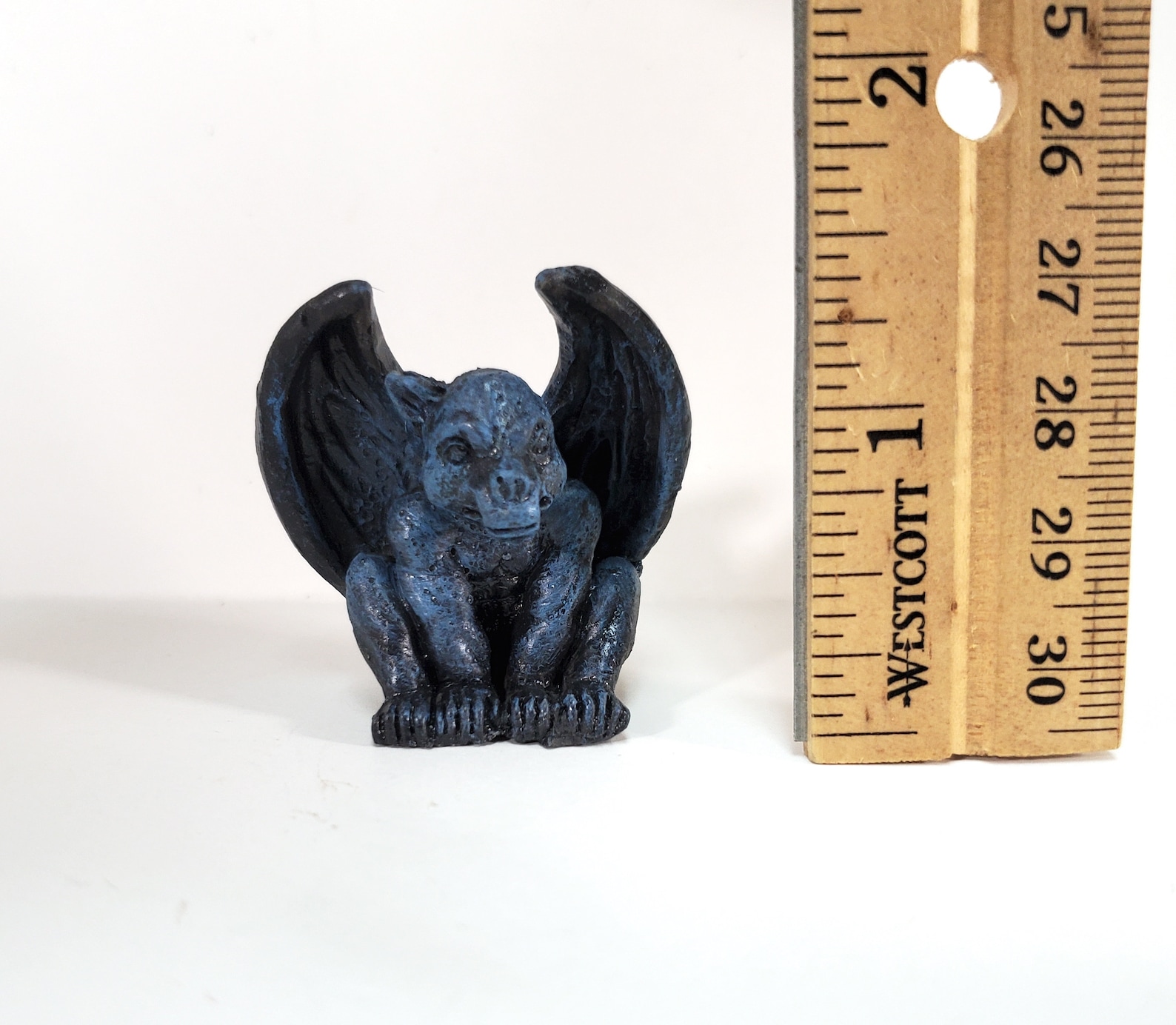 Miniature Gargoyle Goblin Crouching With Wings for Garden 1 - Etsy