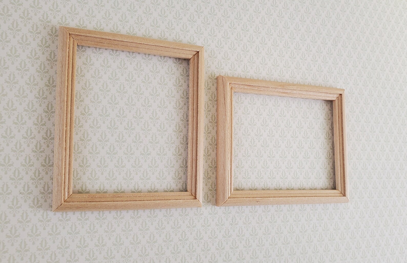Dollhouse Miniature Picture Frame Large for Painting X2 - Etsy