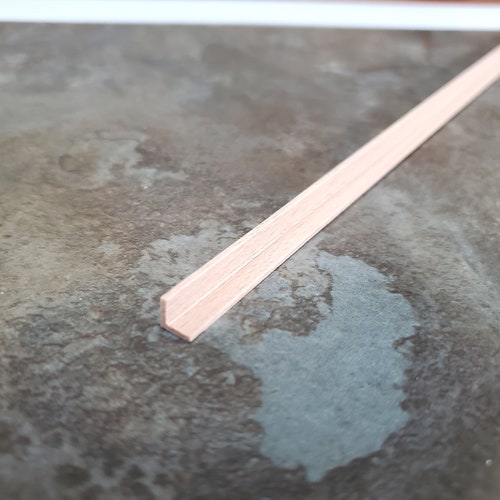 Dollhouse Miniature Cove Molding Trim Wood Strip 1/4 X - Etsy