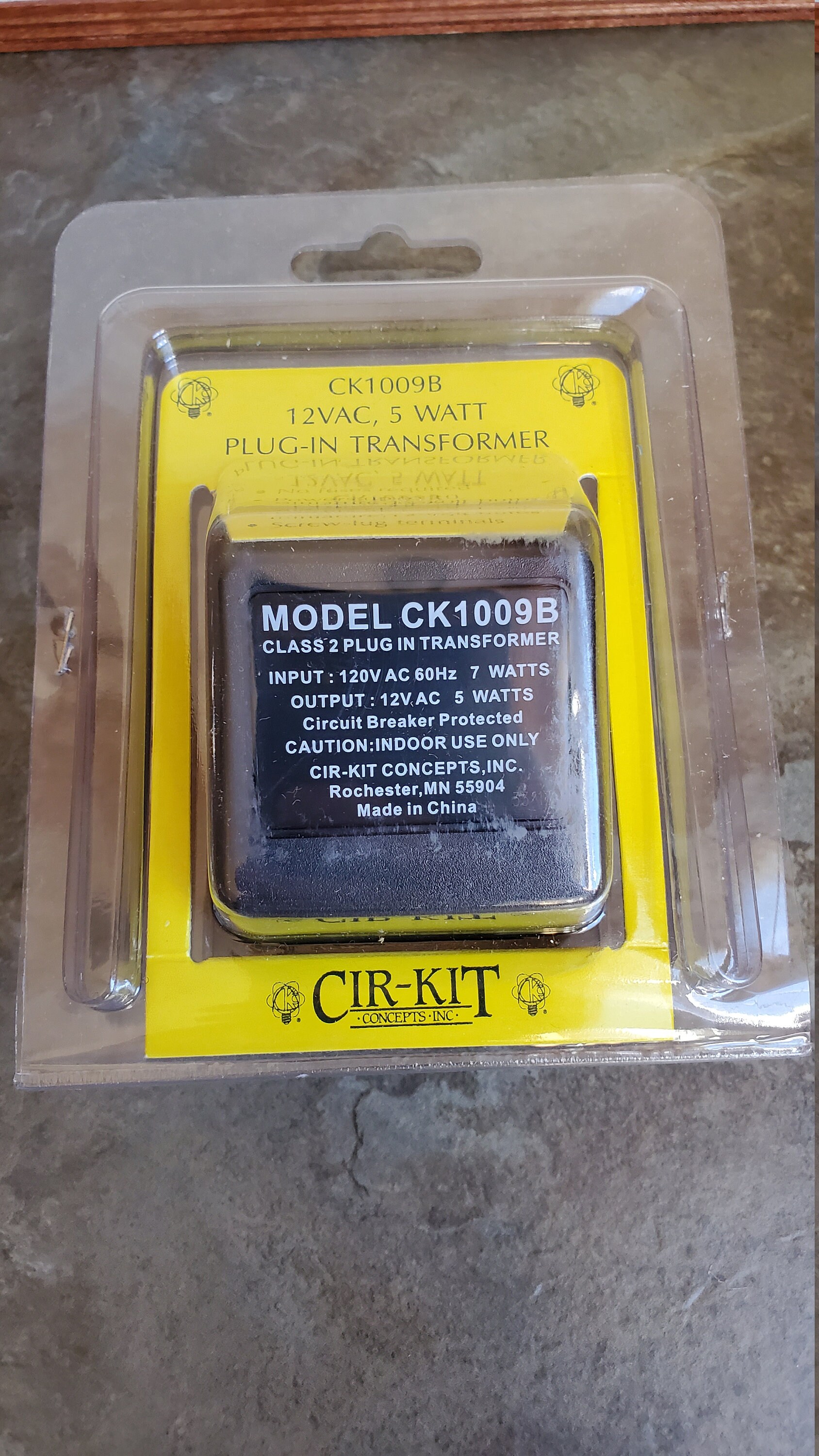 Dollhouse Miniature Transformer Cir-kit 5 Watt for Wiring 10 Bulb ...