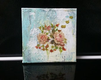 Decoupage wall art | Etsy