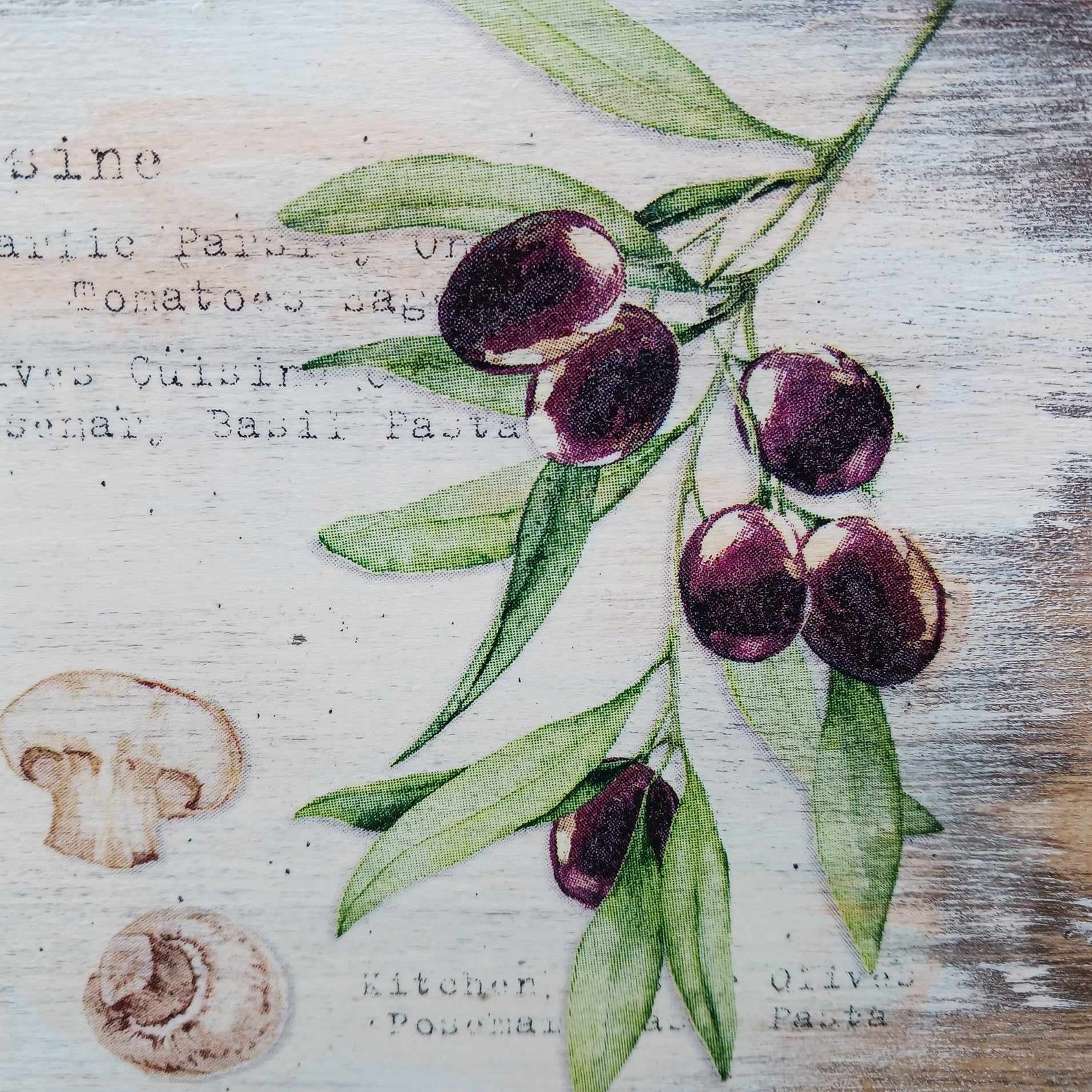 Italian Kitchen Sign, Tomatoes and Basil, Italian Cuisine, Olives ...