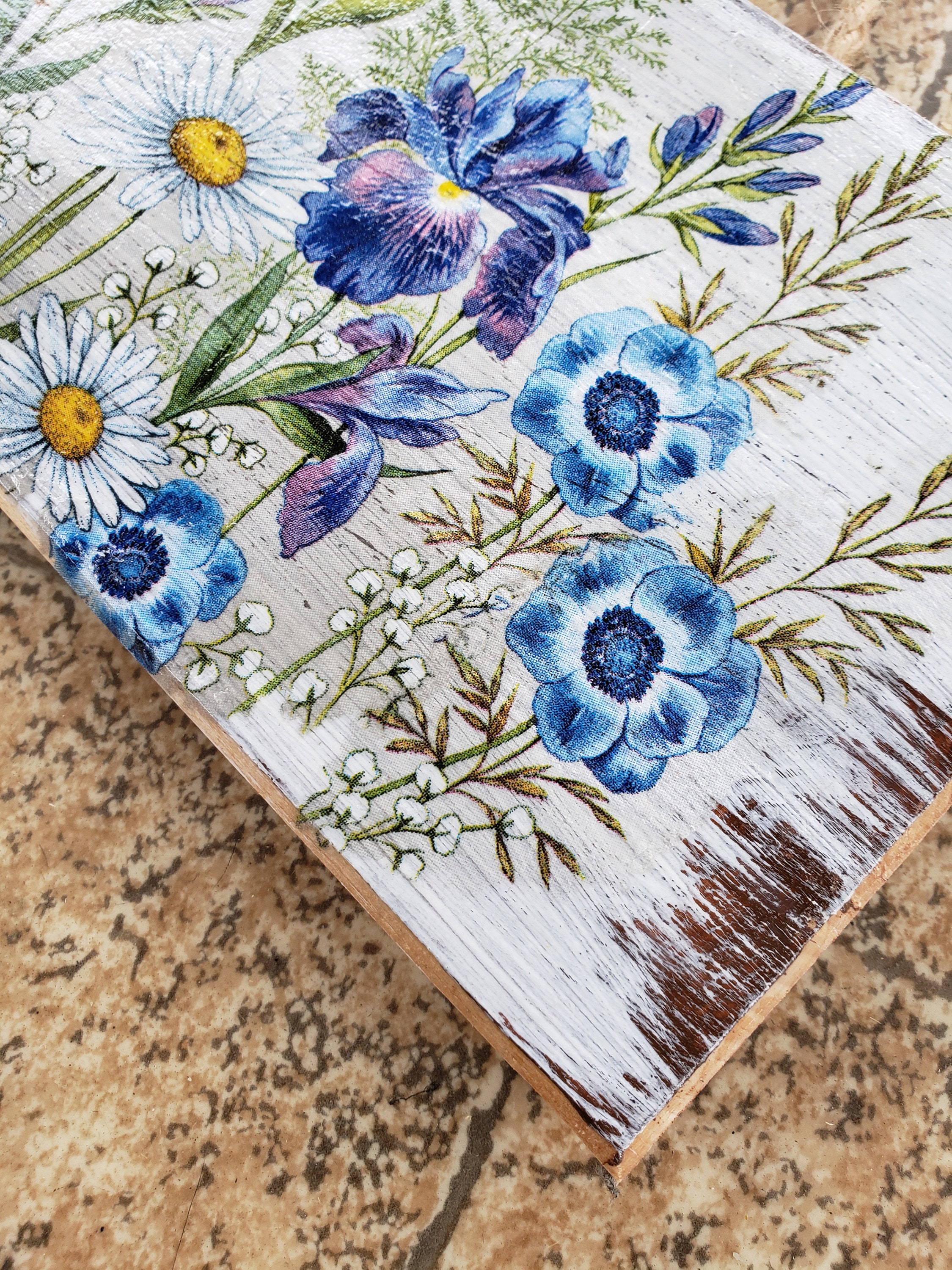 Violets Wall Décor Lavender Wall Hanging Purple Kitchen and - Etsy