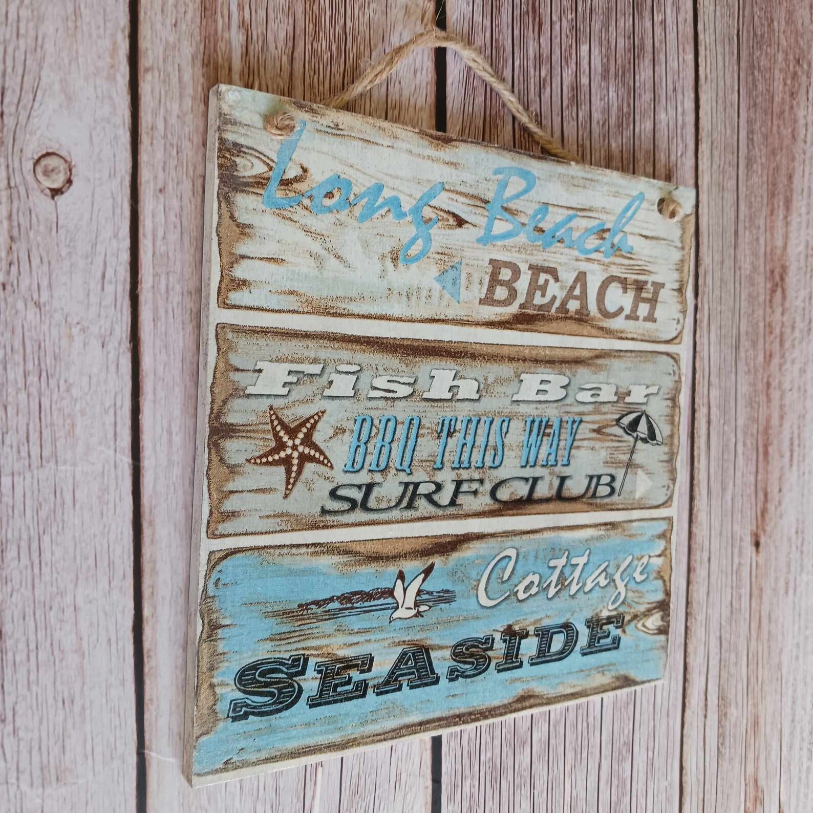Nautical Beach Bar Sign: Coastal Cottage Decor (6.29''x6.29'') - Etsy