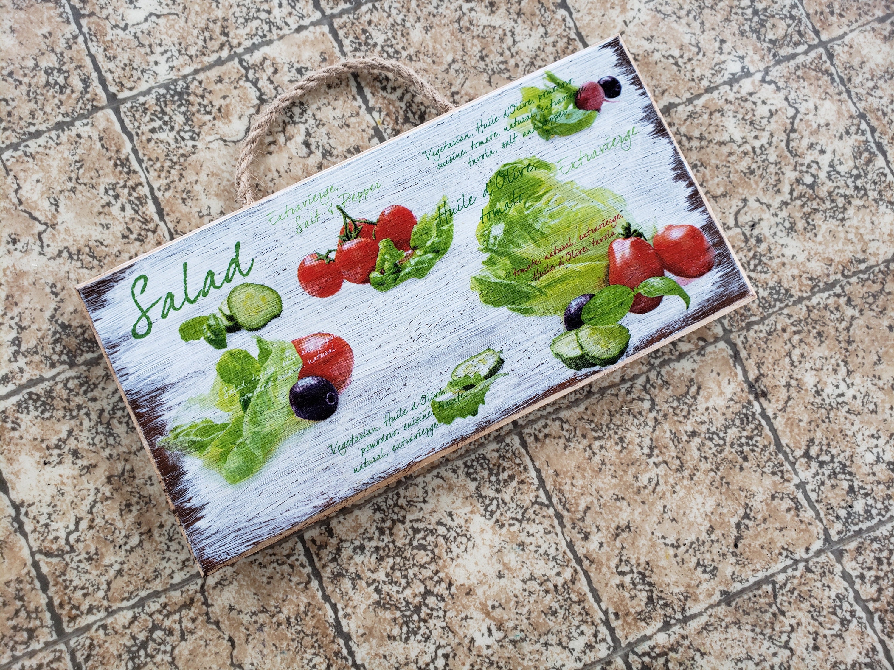 Kitchen Wall Décor Farmhouse Plaque Kitchen Plank Kitchen - Etsy