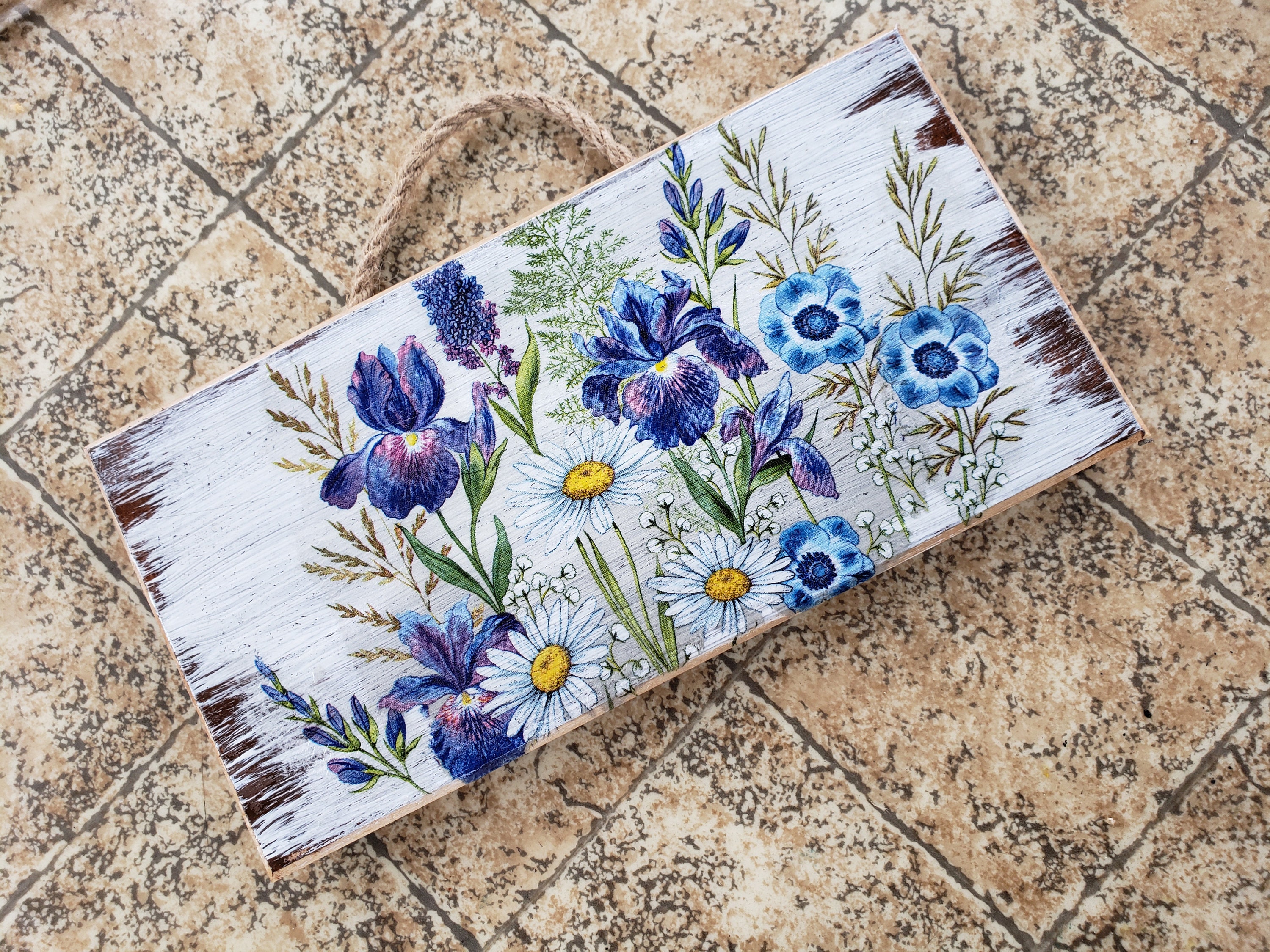 Violets Wall Décor Lavender Wall Hanging Purple Kitchen and - Etsy