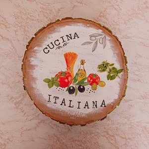 Italian Cucina Kitchen Sign, Woodcut Décor, Italian Cuisine Decor ...