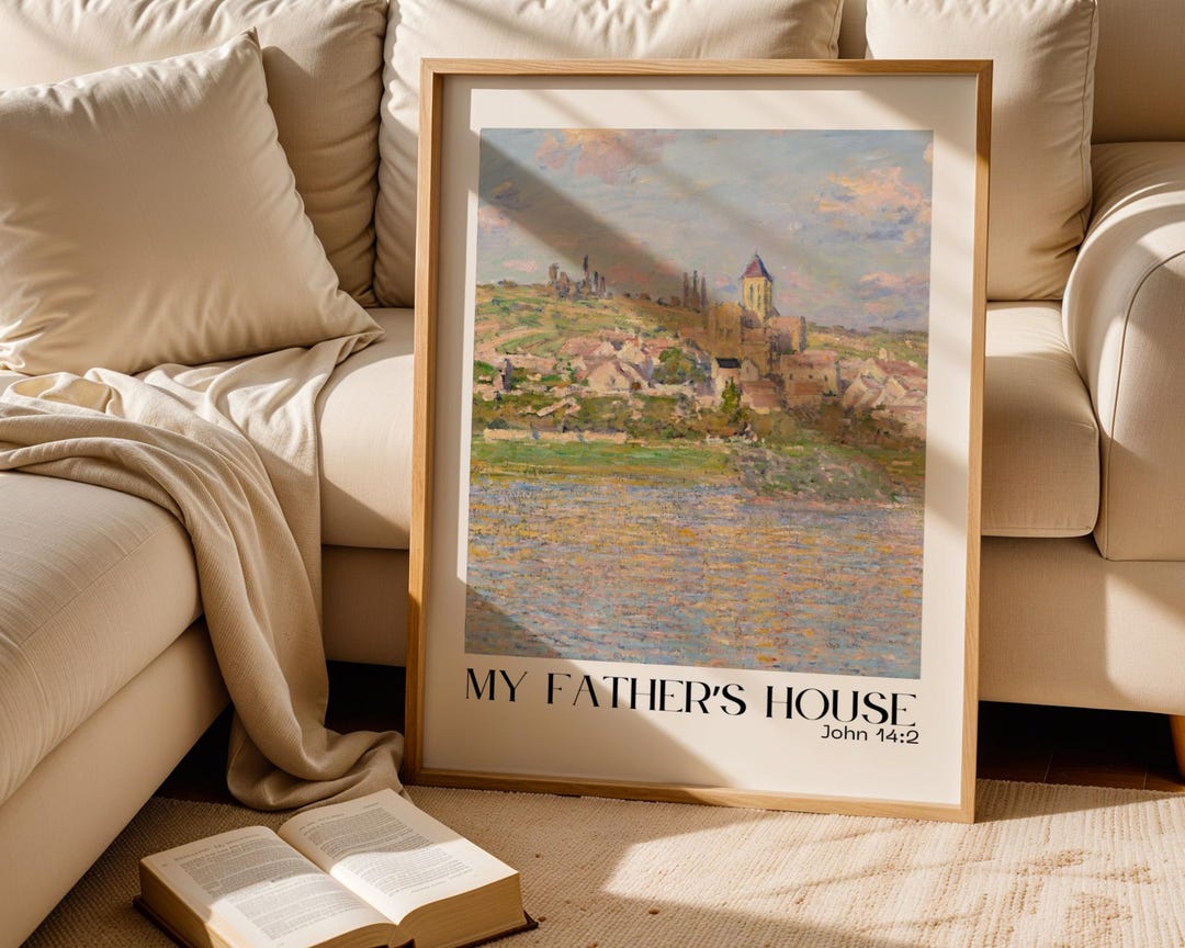 John 14:2 / Princess Christian Home Wall Art / Decor / Bible Verse Wall ...