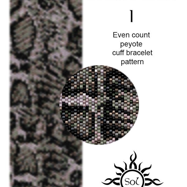 Peyote Cuff Pattern - Etsy