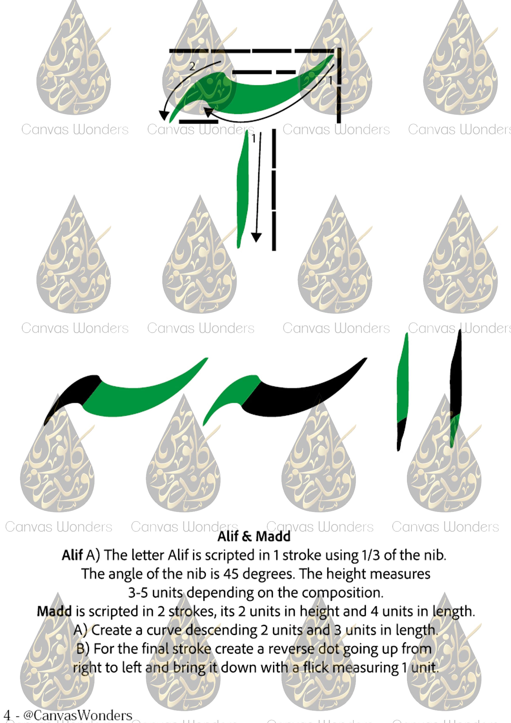 Arabic Calligraphy Wonder Workbook A Beginners Guide to - Etsy