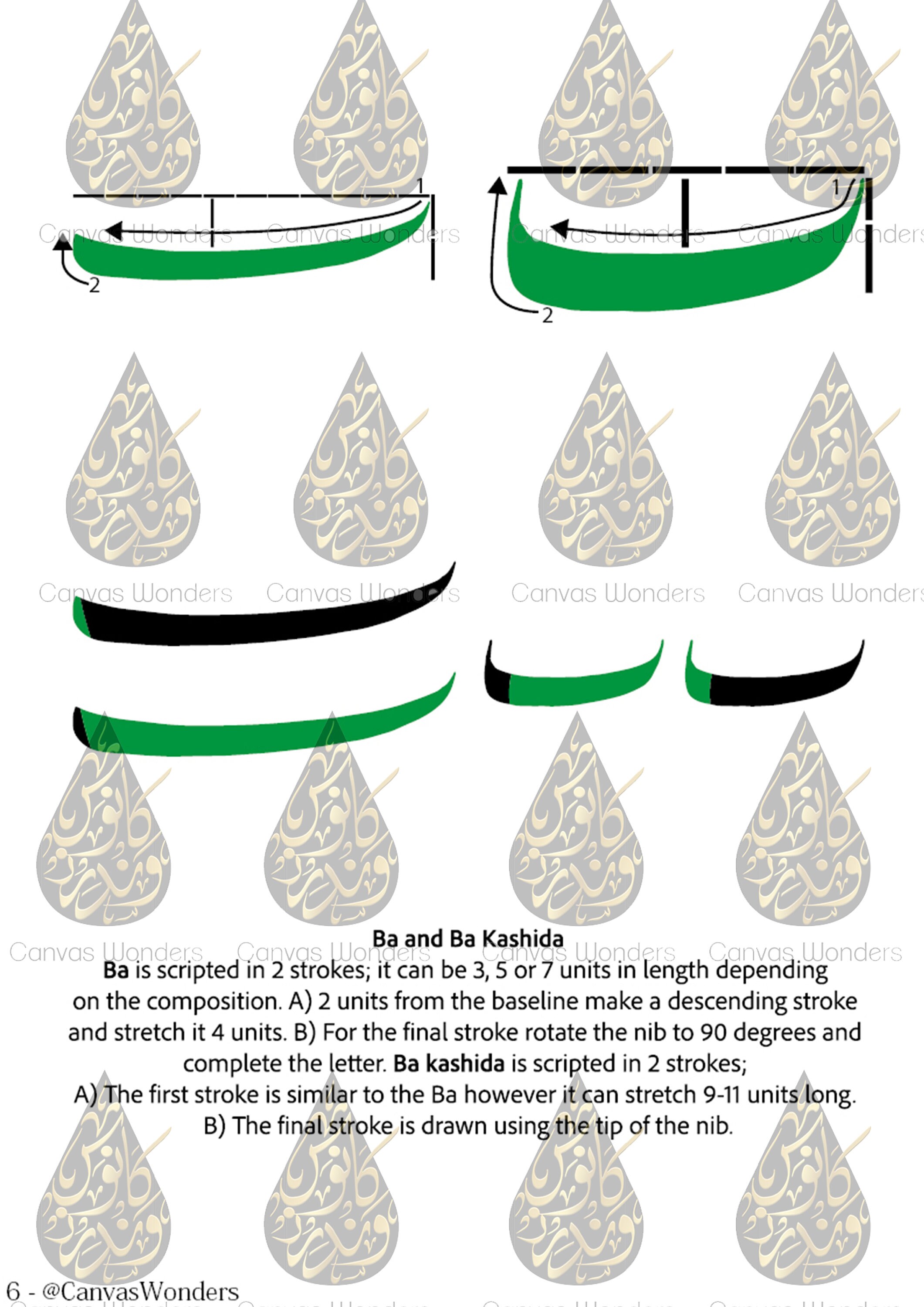 Arabic Calligraphy Wonder Workbook A Beginners Guide to - Etsy