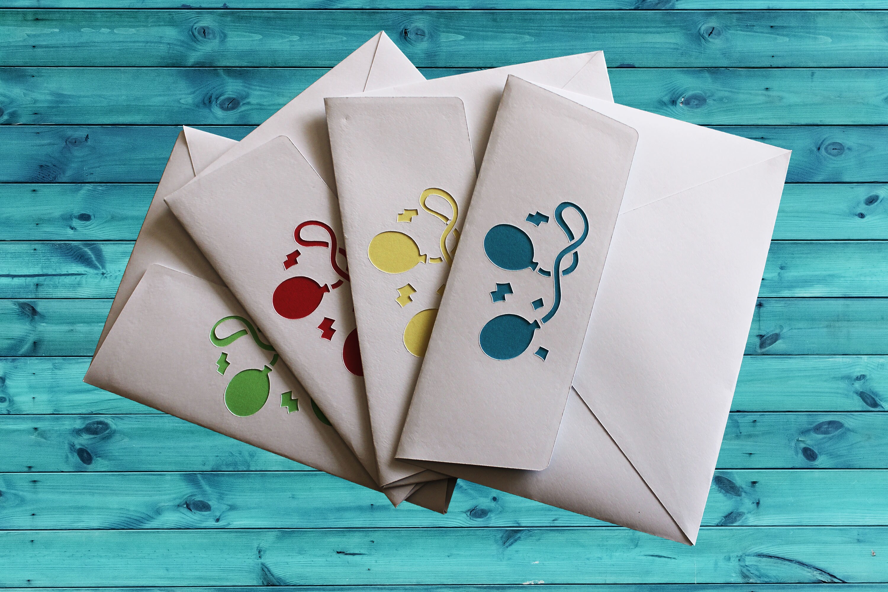 Birthday Card, Dimensional Birthday Card With Coordinating Envelope - Etsy