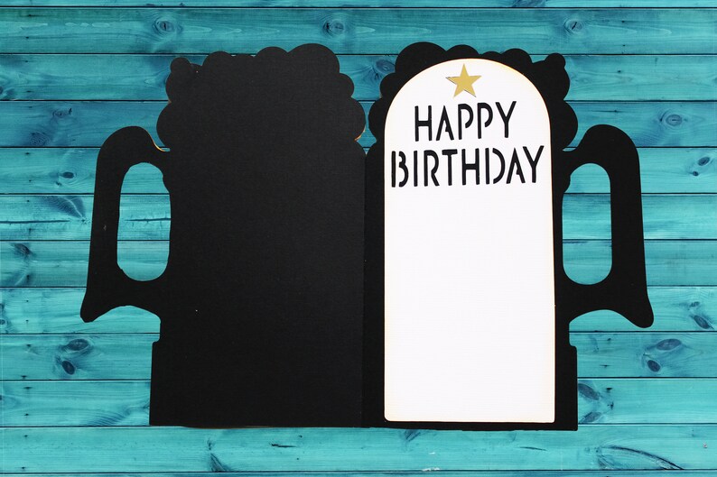 Beer Mug Birthday Card Handmade - Etsy