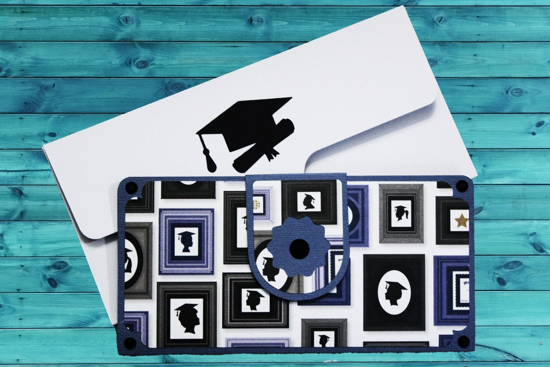 Graduation Wallet With Envelope and Pocket for Cash, Check or Gift Card ...