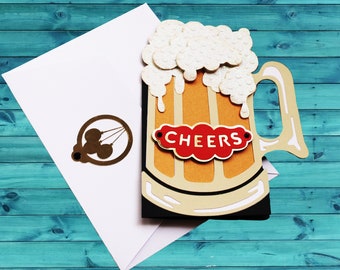 Beer Birthday Card Funny Card Birthday Greetings Pun Card - Etsy