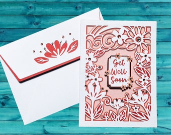 Handmade, Greeting Card, "feel Better Soon Card", "feeling Crummy ...