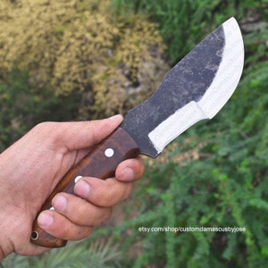 Handmade Tracker Knife With Horizontal and Vertical Carry Sheath ...