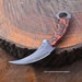 Hand Forged Resin Karambit Knife With Sheath | Handmade Hunting Knife ...