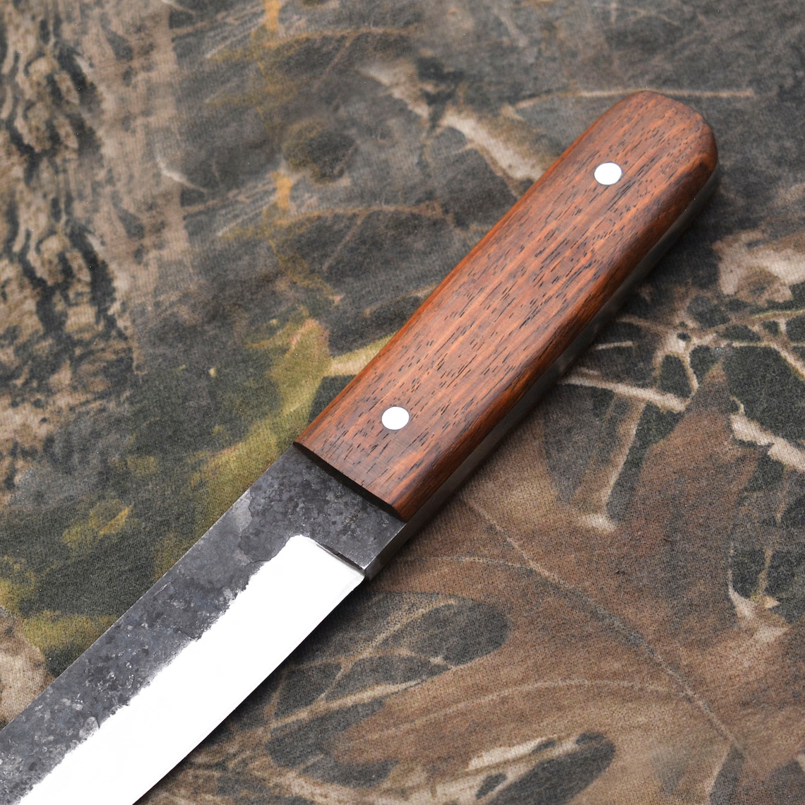 Hand Forged Japanese Style Tanto Knife With Sheath Rosewood - Etsy